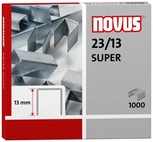 Klamerice Novus 23/13 super, 1/1000, 100 listova Novus