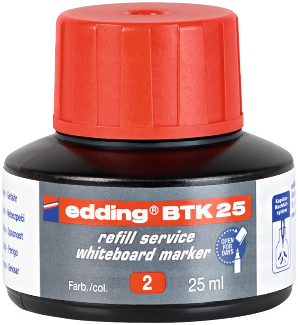 Edding Refil za board marker Edding BTK 25 ml Crveni ( 6882 )