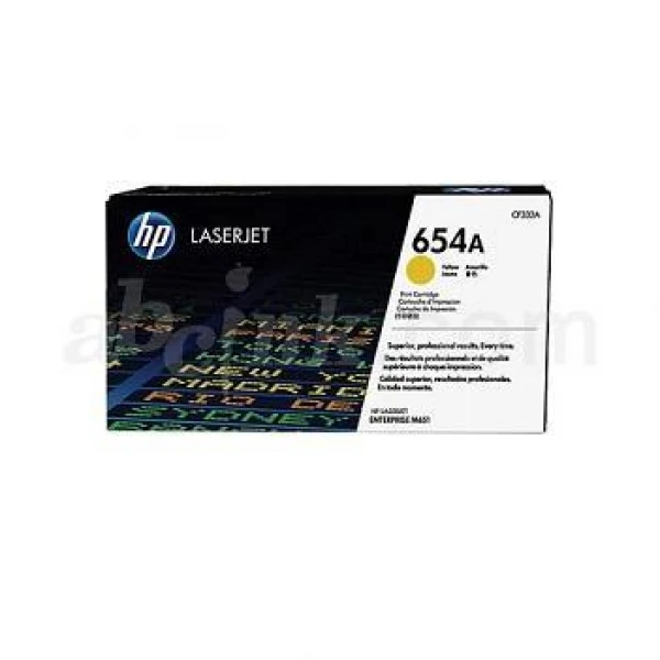 HP Toner 654A Yellow (CF332A)