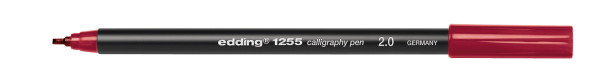 Kaligrafski marker E-1255 2mm Edding crvena