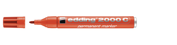 Permanent marker Edding E-2000 C 1,5-3mm Edding narandžasta
