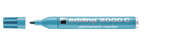 Permanent marker Edding E-2000 C 1,5-3mm Edding svetlo plava