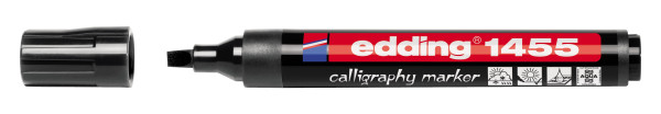Permanent kaligrafski marker E-1455 1-5mm Edding crna