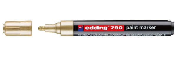 Paint marker E-790 2-3mm Edding zlatna