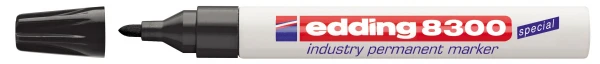 Industrijski permanent marker E-8300 1,5-3mm Edding crna