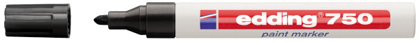 Paint marker E-750 2-4mm Edding crna