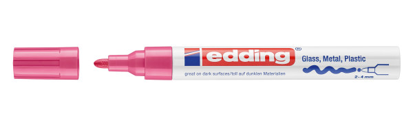 Paint marker E-750 2-4mm Edding roze