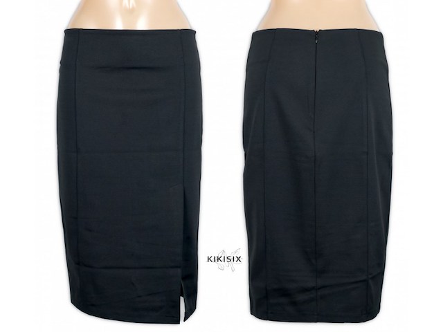 |O| KIKISIX pencil midi suknja sa prorezom (M)