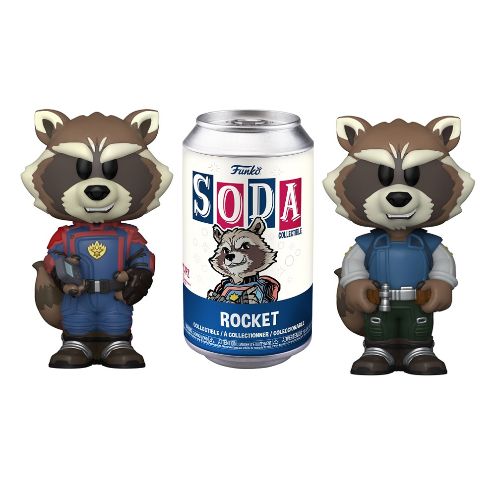 Funko Soda: Guardians Of The Galaxy 3 - Rocket W/ Chase