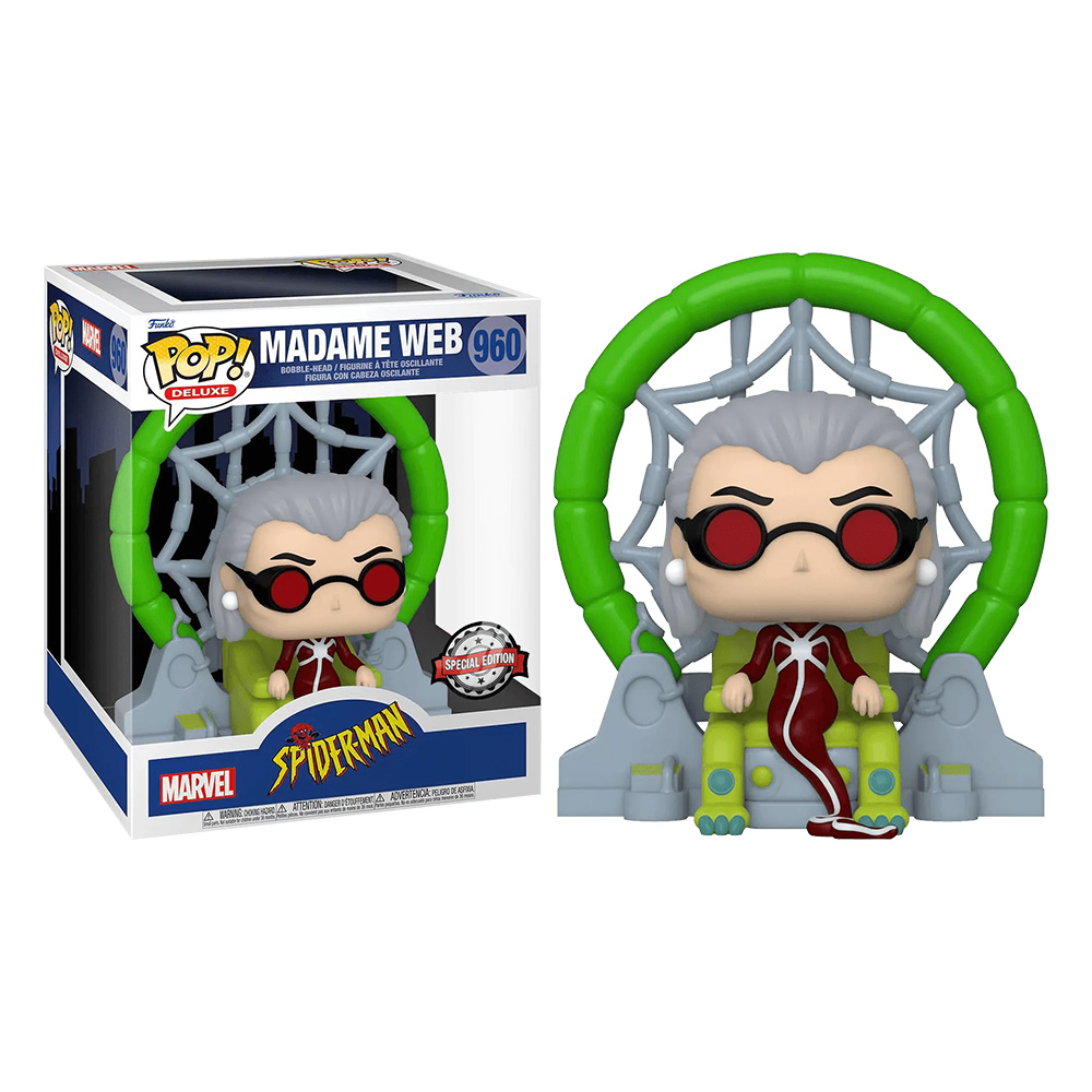 Funko POP! Deluxe: Spider-Man - Madame Web 6"