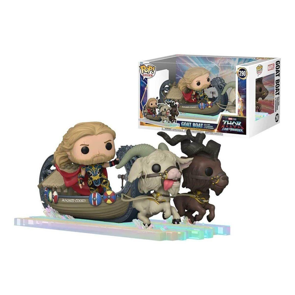 Funko POP! Rides Super Deluxe: Thor L&T - Thor W/ Goat Boat
