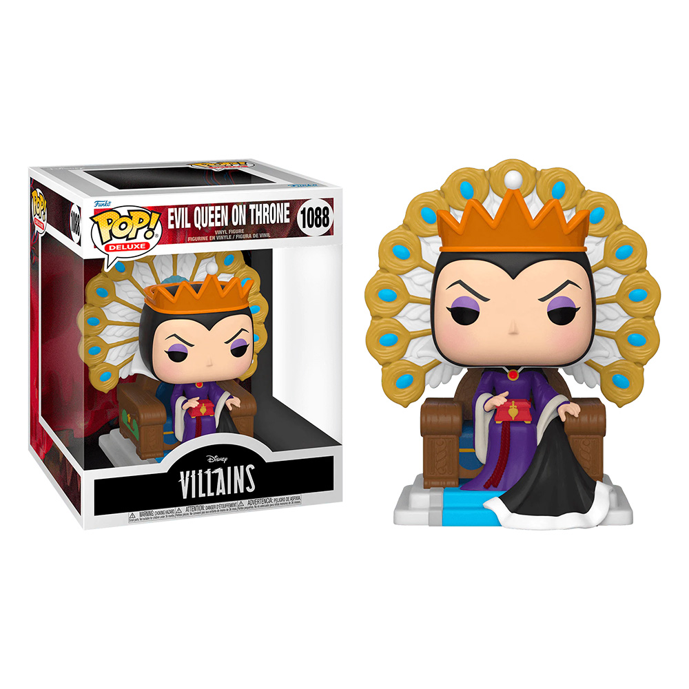 Funko POP! Deluxe: Villains - Evil Queen On Throne