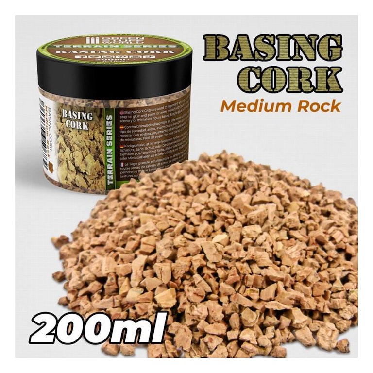 Basing Cork Grit - THICK (200ml)