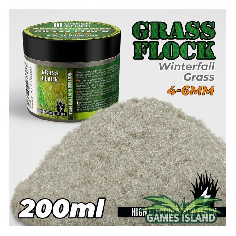 Grass Flock - WINTERFALL GRASS 4-6mm (200ml)