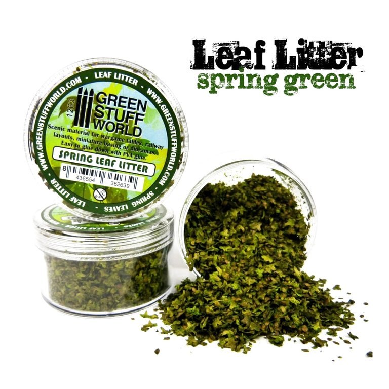 Leaf Litter - SPRING GREEN