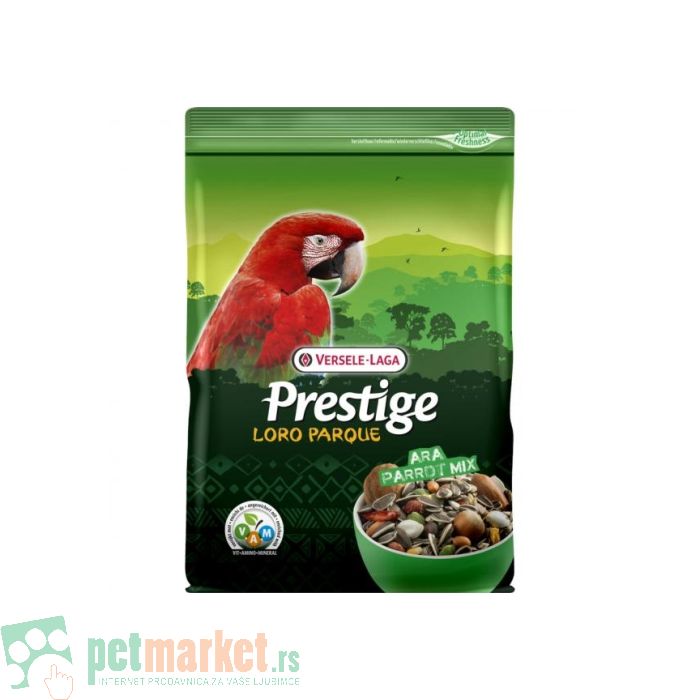 Prestige Premium: Hrana za makae, molukane i crne kakadue Ara Loro Parque