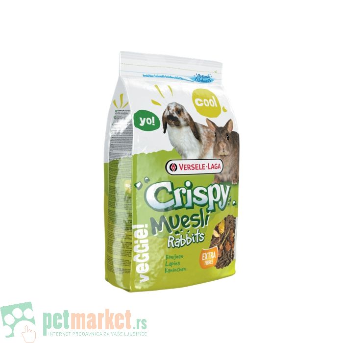 Crispy: Hrana za velike zečeve Musli Big Rabbits, 2.75 kg