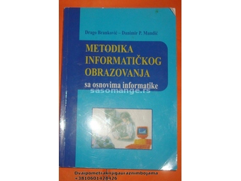 Metodika informatičkog obrazovanja Branković Mandić