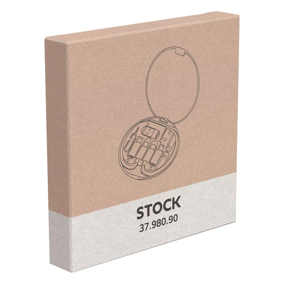 PIXO - STOCK
Plastična kutija sa adapterima i držač za mobilni telefon