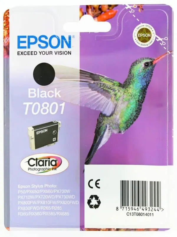 Epson toner ink original T0801