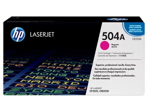 Hp toner kertridz original crveni CE253A – 504A