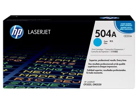 Hp toner kertridz original plavi CE251A – 504A