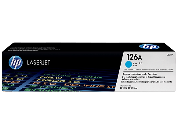 Hp toner kertridz original plavi CE311A – 126A