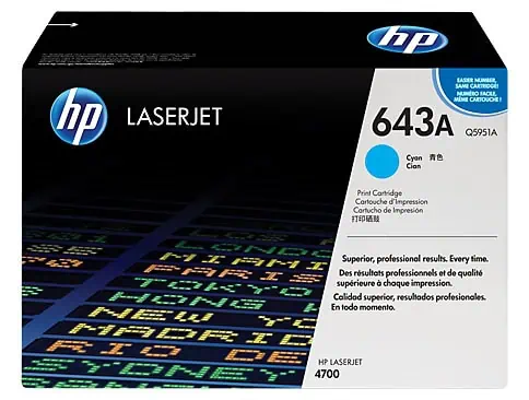 Hp toner kertridz original plavi Q5951A – 643A