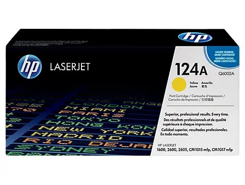 Hp toner kertridz original zuti Q6002A – 124A