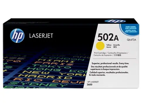 Hp toner kertridz original zuti Q6472A – 502A