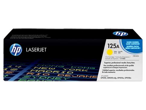 Hp toner kertridz original zuti CB542A – 125A