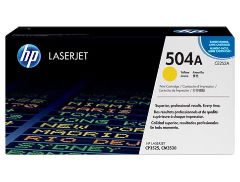 Hp toner kertridz original zuti CE252A – 504A