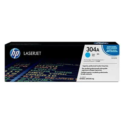 Hp toner ketridz original CC531A – 304A