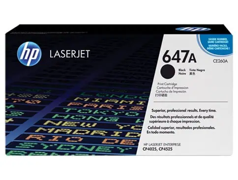 Hp toner ketridz original crni CE260A – 647A