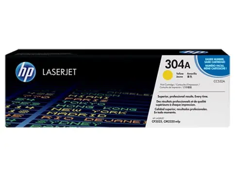 Hp toner ketridz original zuti CC532A – 304A