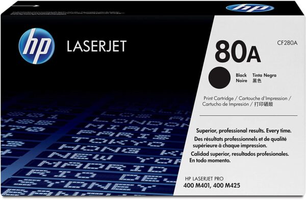 Hp crni laser toner cartridge 80A