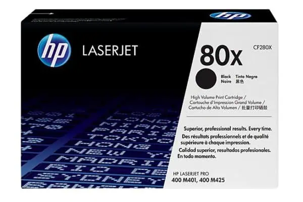 Hp toner 80X CF 280X