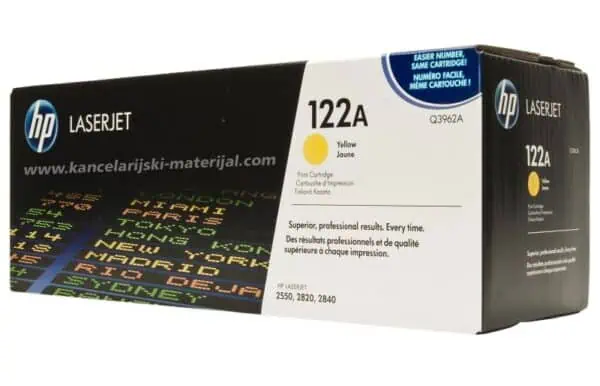 HP toner original Q3962A (122A) Yellow