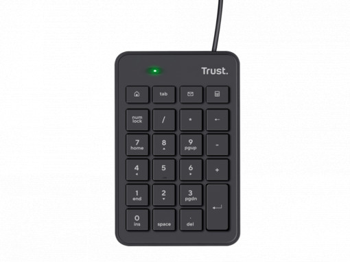 Tastatuta TRUST XALAS USB numerička/crna