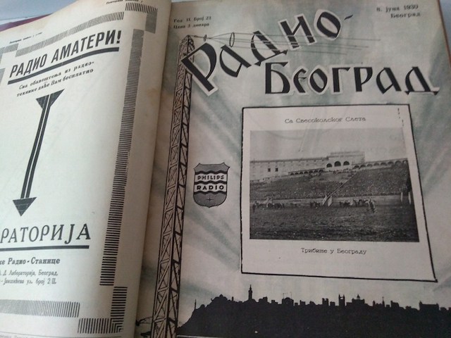 Radio Beograd 1930. Ilustrovani nedeljni časopis 21-42