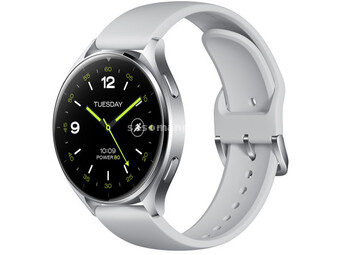 Xiaomi Watch 2 Silver Case with Gray TPU Strap pametni sat