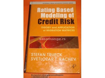 Rating based modeling of credit risk Trueck Rachev