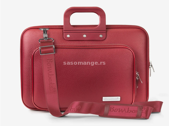 Torba BOMBATA Classic Plus 15,6" Borgogna red/Crvena