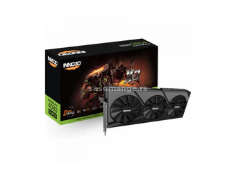 INNO3D GEFORCE RTX 4080 SUPER X3 16GB GDDR6X 256bit, 2580MHz / 23Gbps, 3x DP, 1x HDMI, 3 slot, 3 fan