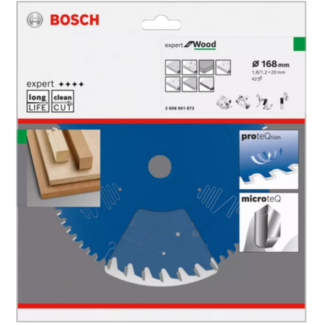 Bosch – List kružne testere Expert for Wood 168x20x1.8/1.2x42T Festool – 2608901872