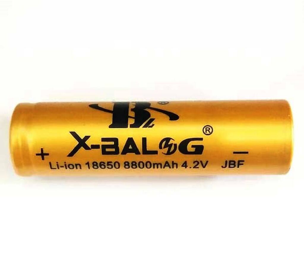 Litijumska RAVNA Baterija 4.2v 8800 mah Bailong ŽUTA Litijumska