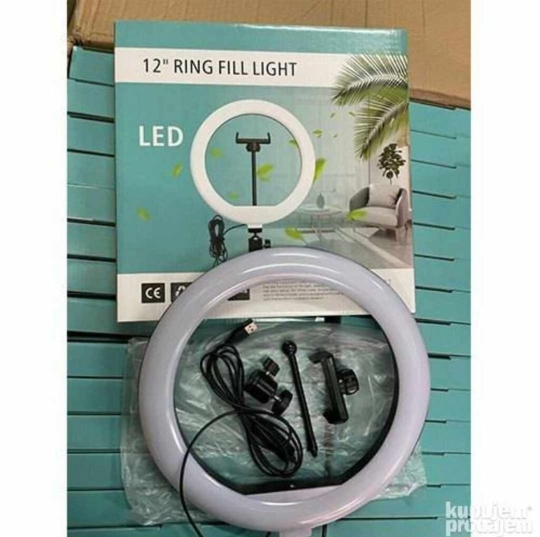 Ring light 12 inča - precnika 30.48cm ring fill light led lampa u