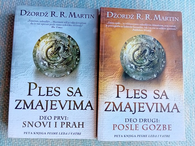 Džordž R R Martin Ples sa zmajevima 1 i 2