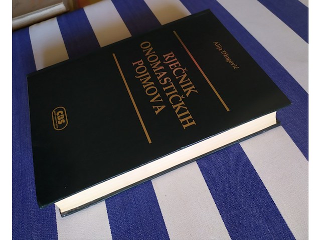 Rječnik onomastičkih pojmova , Alija Džogović