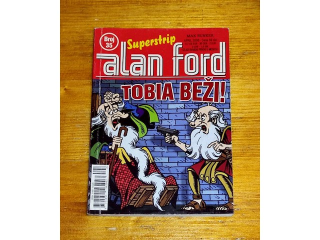 Alan Ford 35 Tobia beži